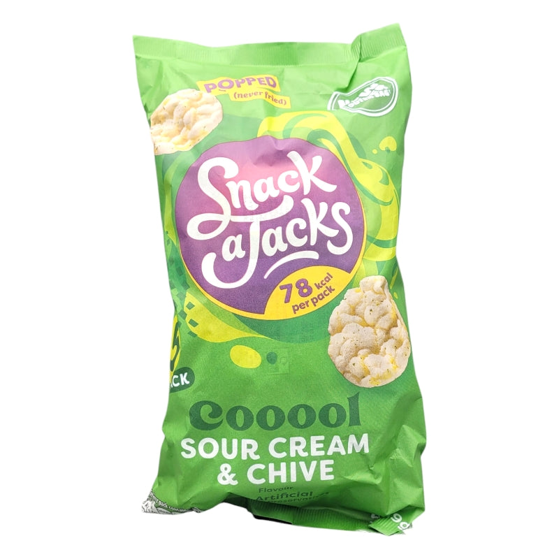 Snack A Jacks Sour Cream and Chives 5-pack | Webshoplocatie.nl