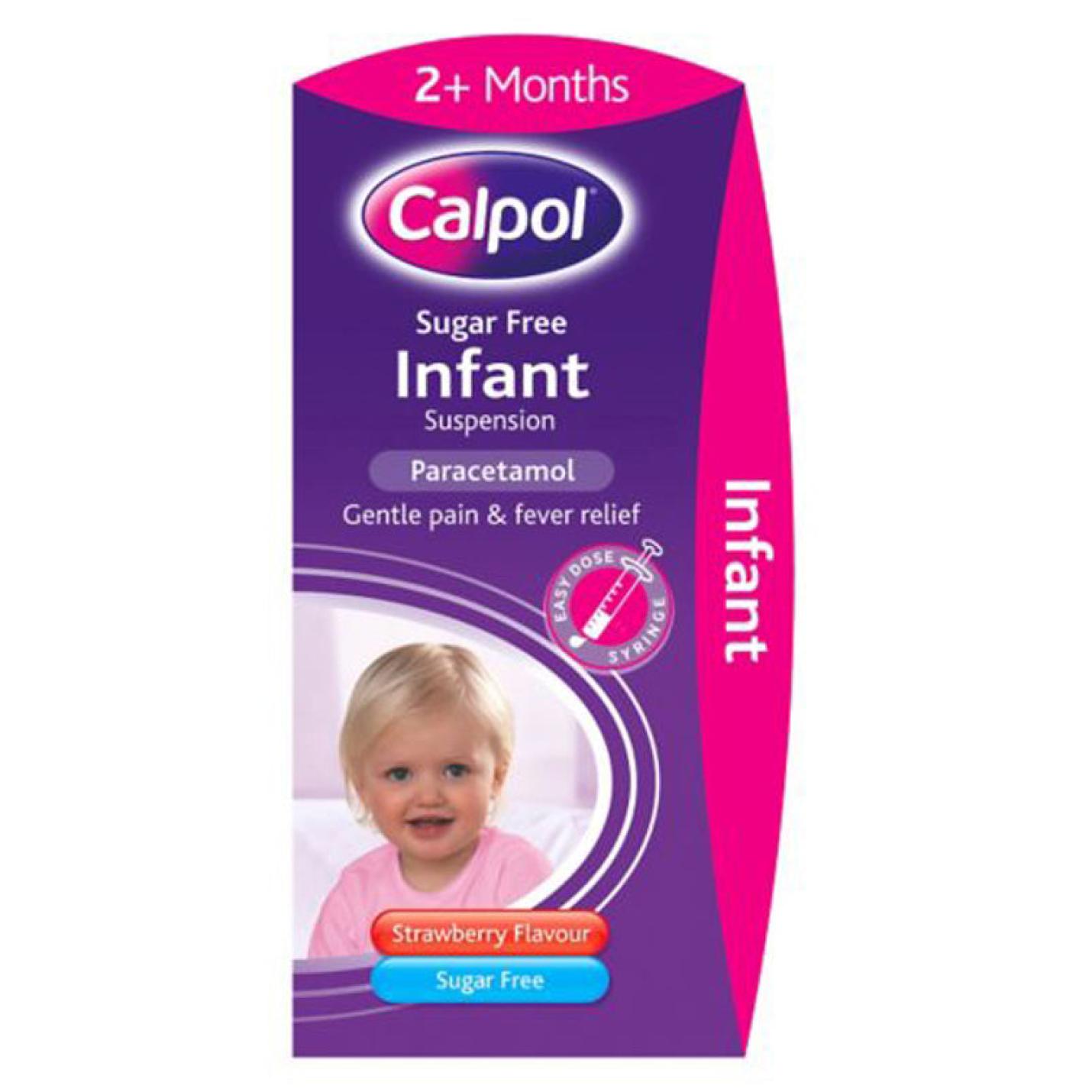 Calpol Infant Sugar Free 60ml | Webshoplocatie.nl